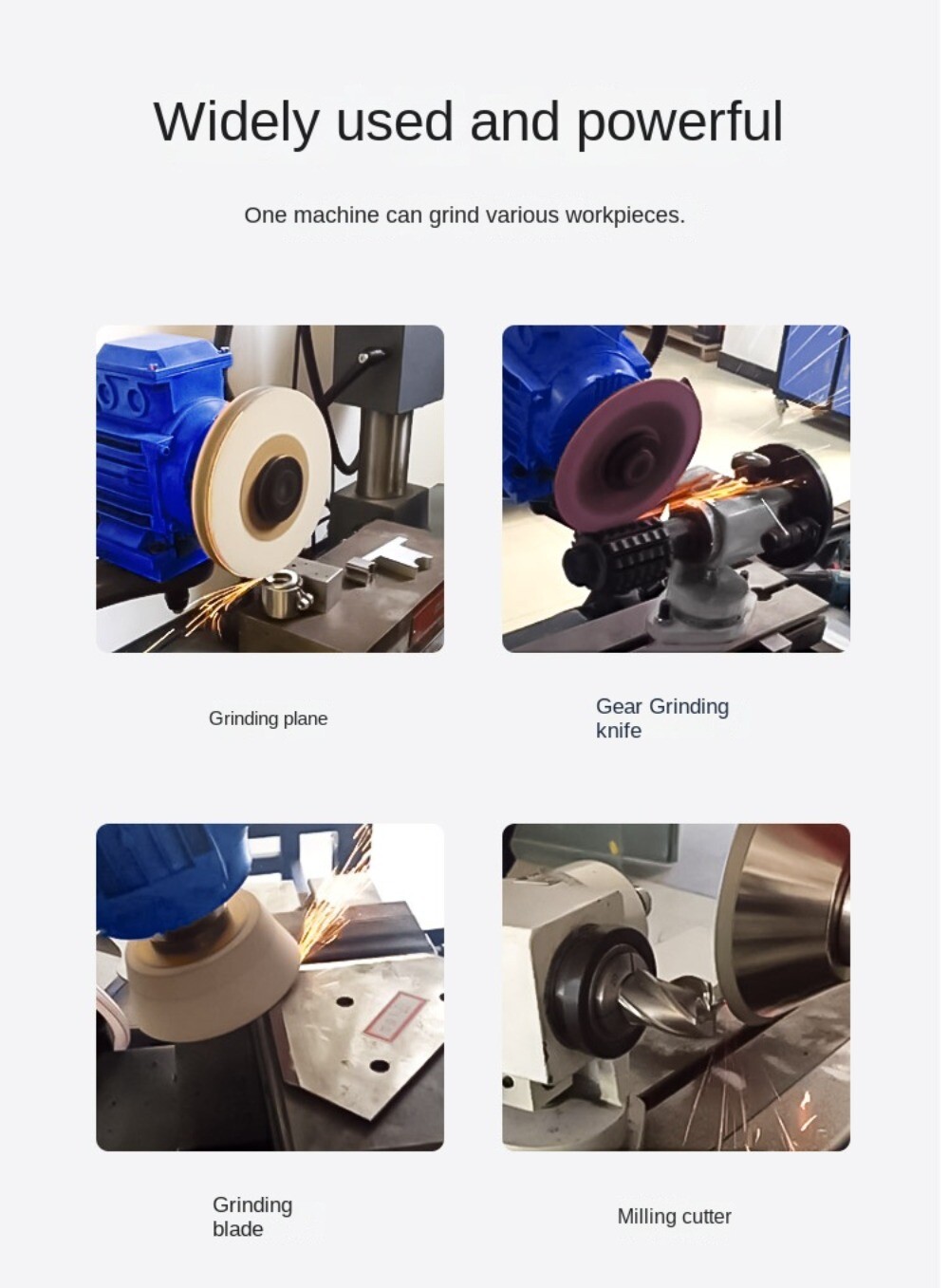 600 Universal Grinding Small Surface Grinder End Mill, Sharpening ...