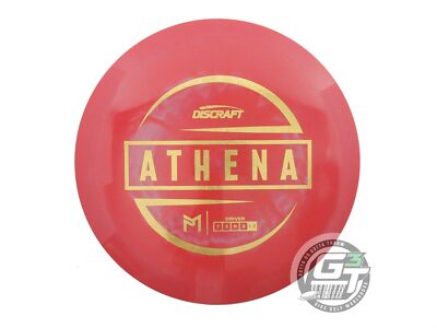 NEW Discraft McBETH ESP Athena 167-169g Red Gold Star Foil Driver Golf ...