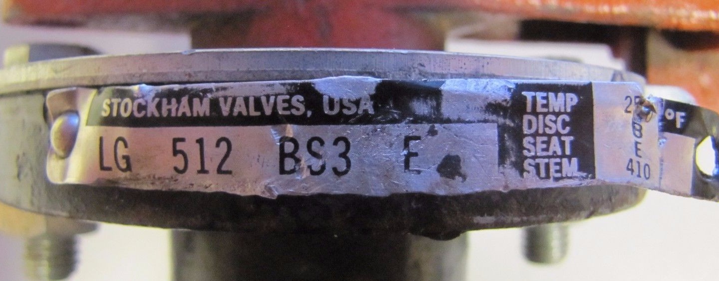 3" Stockham Butterfly Valve 200 LG 512 Bs3 E for sale online | eBay