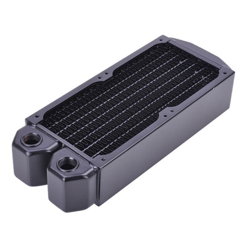 Alphacool NexXxoS XT45 Full Copper 80mm Dual Fan Water Cooling Radiator ...