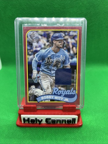 2024 Topps Series 2 Bobby Witt #89R2-BW - Player Worn Red Relic 01/25 ...