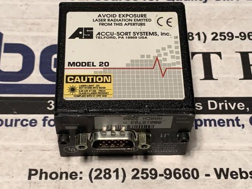 Accu-Sort Barcode Scanner - MODEL 20 w/Warranty | eBay