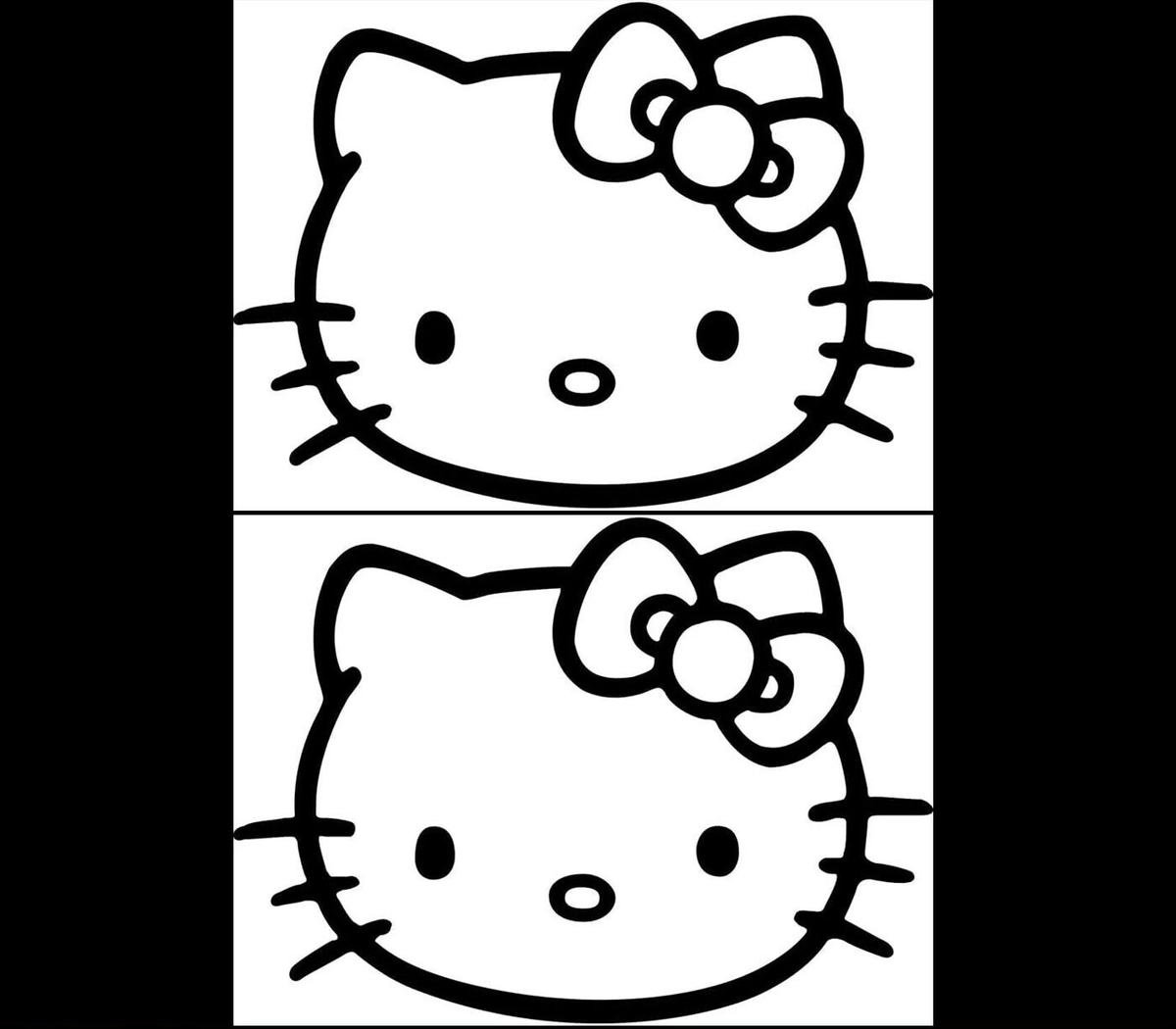 Hello Kitty Cut Out Template 68 Hello Kitty Coloring Pages (Free PDF