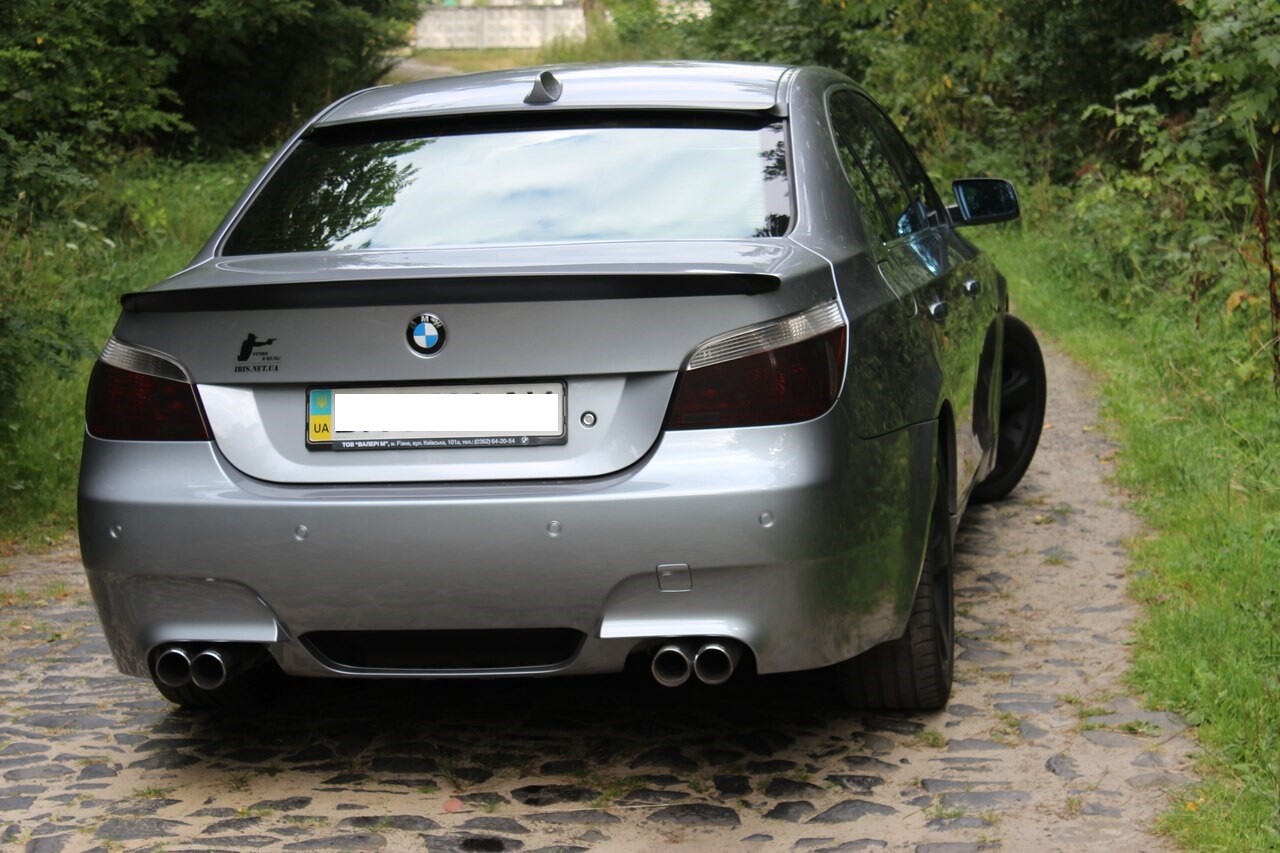 bmw e60 spoiler sedan Rear Spoiler lip for all bmw e60 Schnitzer style ...