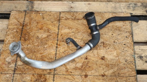 Engine Turbo Coolant Pipe Hose Feed Line Thermostat Inlet N55 OEM BMW ...