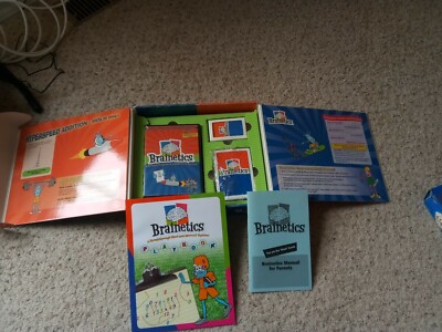 Brainetics Mind & Memory System Complete set. Amazing mental math game ...