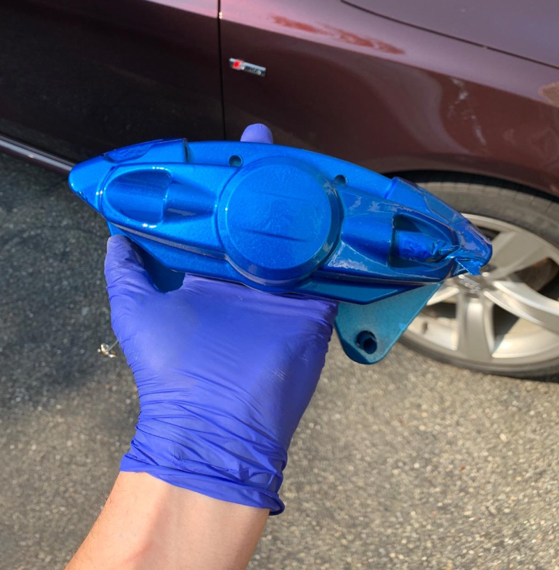 Metalcast Anodized Blue Spray Paint +Primer Ground Chrome Metallic ...