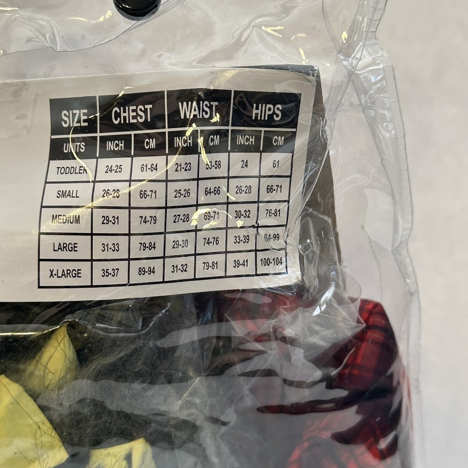 Spooktacular Red Moon Werewolf Halloween Costume Xl Boys New | eBay