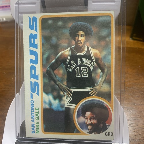 1978-79 TOPPS BASKETBALL MIKE GALE #37 San Antonio Spurs | eBay