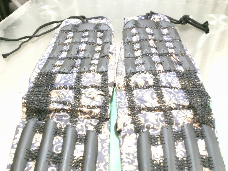 Yoroi kote suneate antique samurai katana armor shin arm | eBay