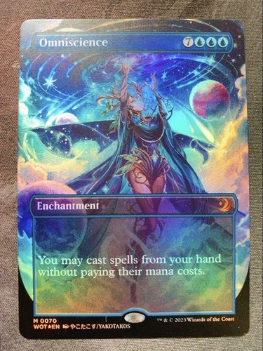 Showcase Foil Yakotakosu Sensei Omniscience English | eBay