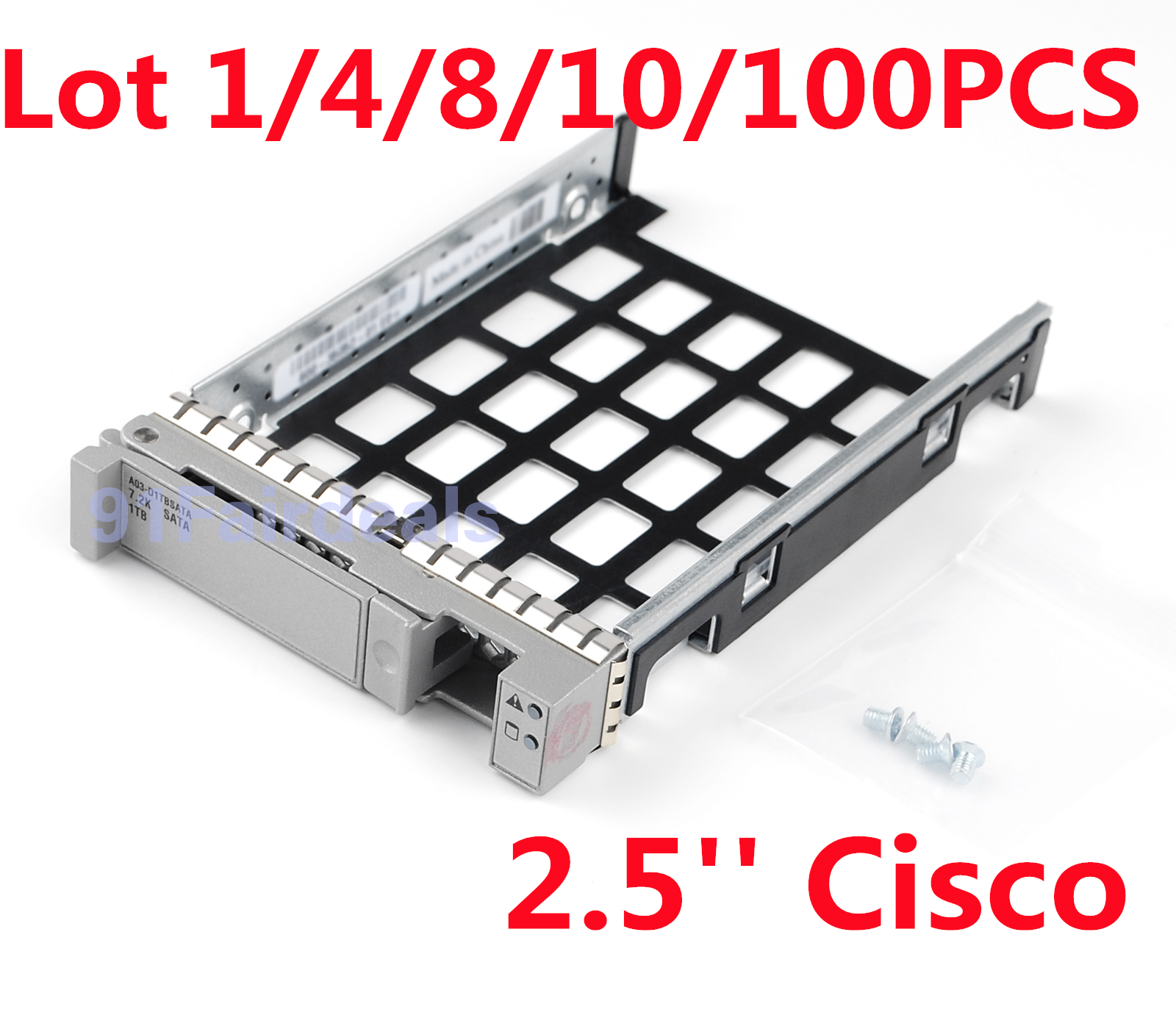 LOT 800-35052-01 Cisco UCS C220 C240 C460 M2/M3/M4 SAS/SATA 2.5'' HDD ...