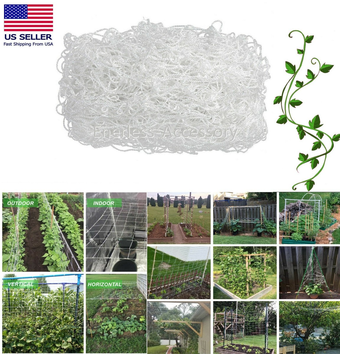 Heavy Duty Trellis Netting