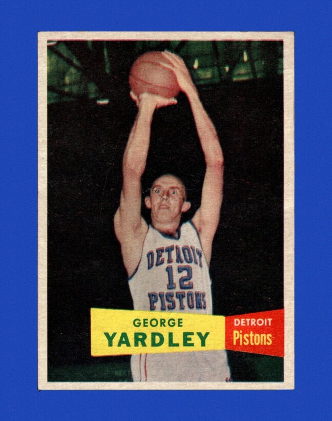 1957-58 Topps Set-Break # 2 George Yardley VG-VGEX *GMCARDS* | eBay