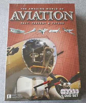 The Amazing World of Aviation Past Present & Future 5 DVD Box Set All ...