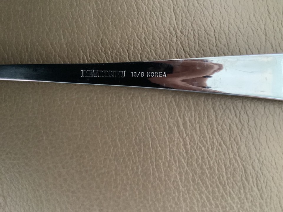 Retroneu 18/8 Stainless Flatware Korea | eBay