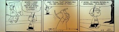 Winthrop Original Comic Strip Art November 2 1967 Dick Cavalli Hard ...