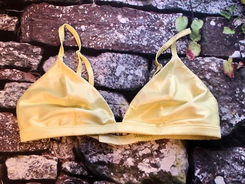 Parade Lime Green Bralette Wireless Comfy Lightweight No Wires Size M ...