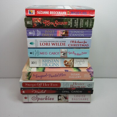 Lot of 10 Contemporary Romance Paperback Books | eBay