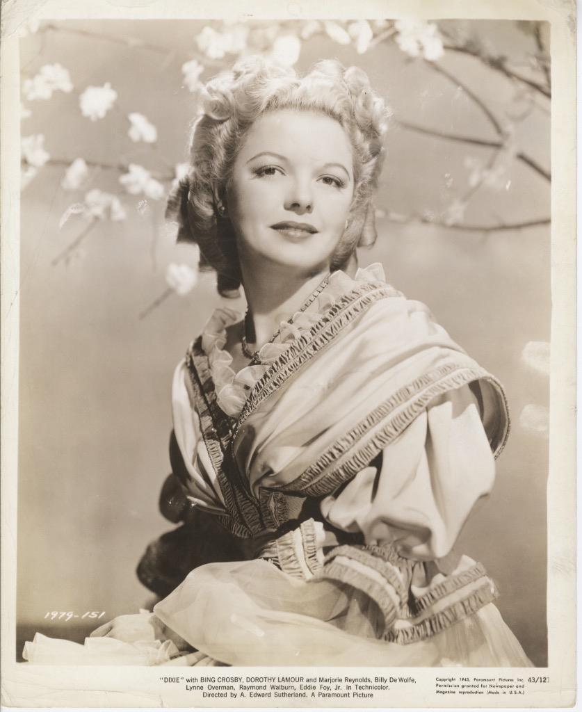 "DIXIE"-ORIGINAL PHOTO-MARJORIE REYNOLDS-PORTRAIT | eBay