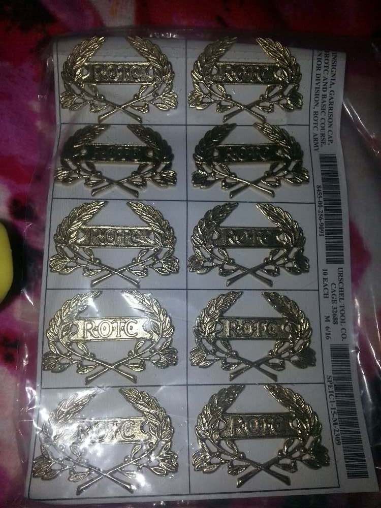 1 NEW Insignia Garrison Cap JROTC basic course senior division ROTC ...