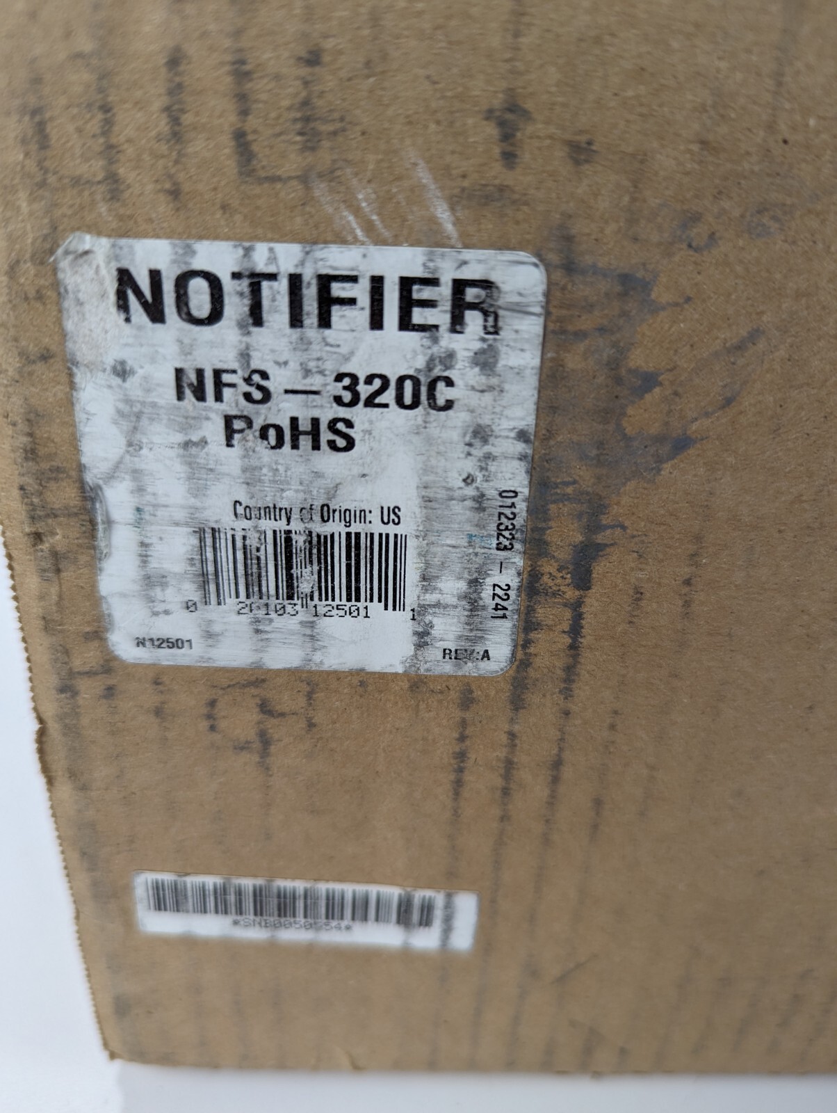 HONEYWELL Notifier Fire Alarm Control Panel NFS-320C NEW IN ORIGINAL ...