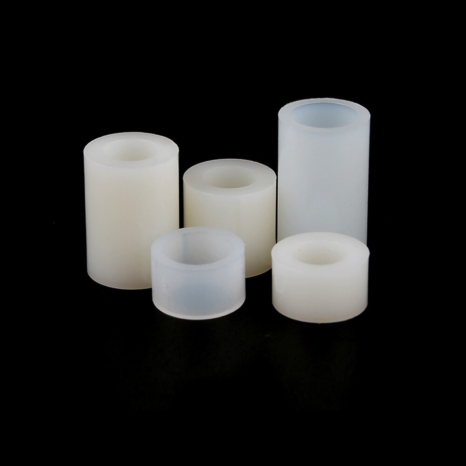 White Nylon Unthreaded Spacers Plastic Standoff Washer M5 M6 M7 M9 M14 ...