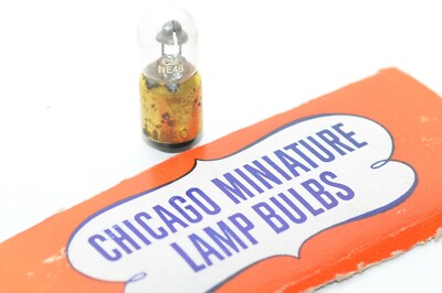 Vintage Miniature Glow Lamp von Chicago CM-NE48 (B9A), 105-125 V, 0.25 ...