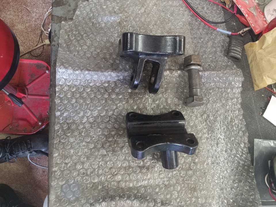 Harley sidecar lower right frame mounts for 5 speeds 1980-1996 and 1999 ...