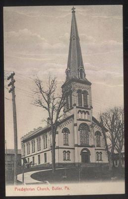 Postcard BUTLER Pennsylvania/PA Presbyterian Church view 1906 | eBay