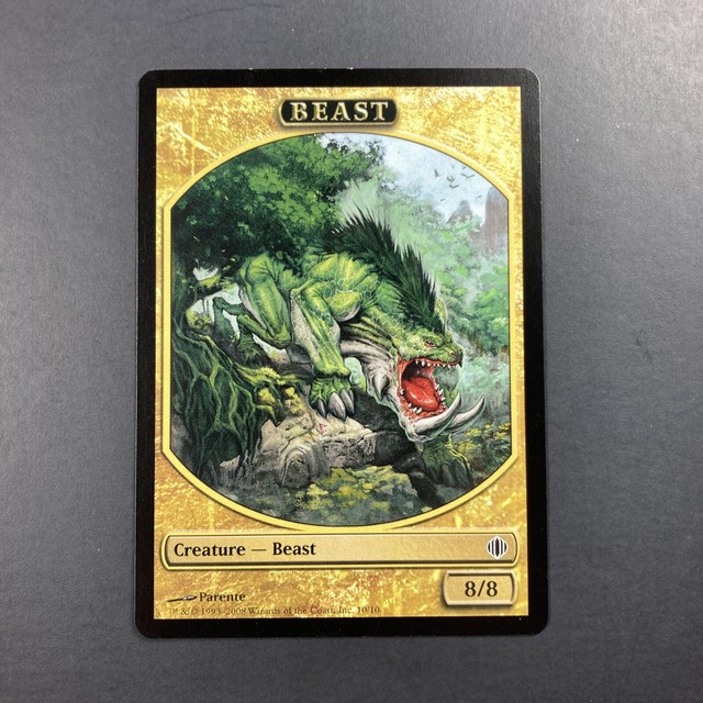 MTG Beast Token Shards of Alara 10/10 Regular Token for sale online | eBay