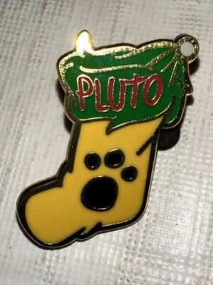 Disney DLR WDW Pluto Christmas Stocking pin | eBay