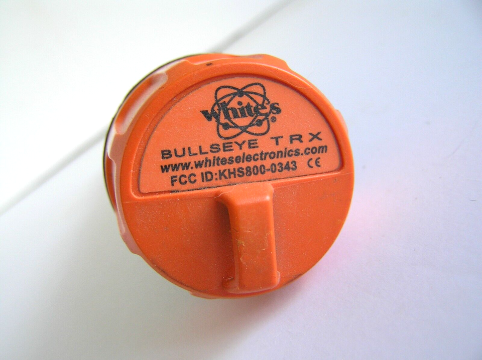 WHITE'S BULLSEYE TRX PINPOINTER PIN POINTER METAL DETECTOR #800-0343 ...