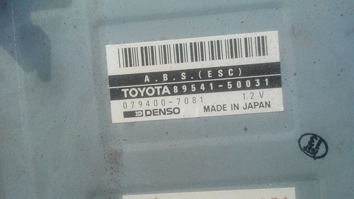 1992 Lexus LS400 ABS Module 89541-50031 | eBay