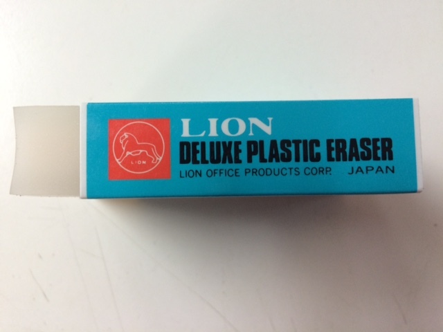 JUMBO LION DELUXE PLASTIC ERASER P-1000 | eBay