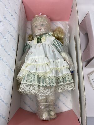 Vintage Marian Yu Designs MYD Colette 15" Porcelain Doll #1362/3000 MIB ...
