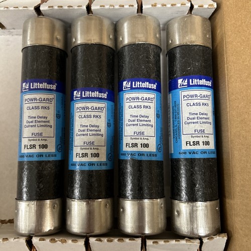 Little Fuse Class RK5 Time Delay Fuses FLSR 100 Amp 600 Volt Box Of 4 ...