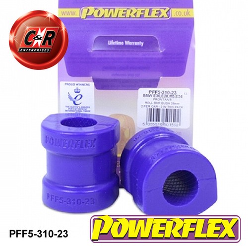 Powerflex Front Roll Bar Mounts 23mm Fits BMW E32 7 Series (88-1994 ...
