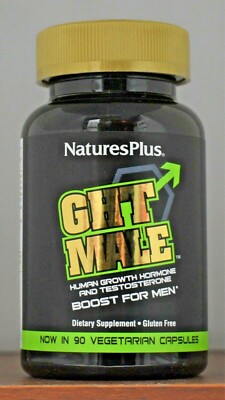 Nature’s Plus GHT Male Hormone and Testosterone Boost for Men 90 ...
