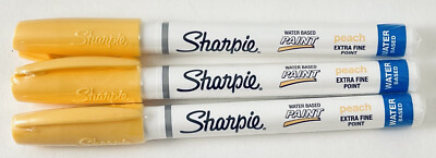 3 Each, Peach Sharpie Water Based Paint Marker Extra Fine Point | eBay