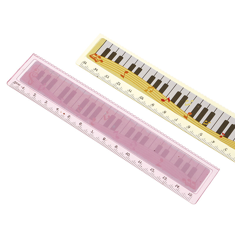 1pcs music ruler primary school students painting measuring scale ...