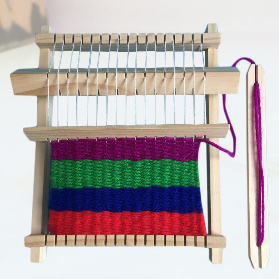 Weaving Frame Loom Diy Handloom Weaving Loom Toy Kids Weaving Loom | eBay
