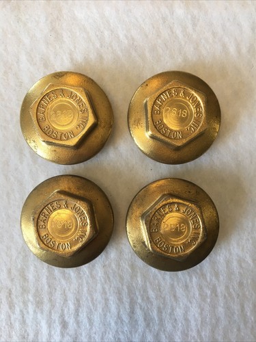 Lot of 4 New Barnes & Jones 2818C Brass Steam Trap Cover Caps | eBay