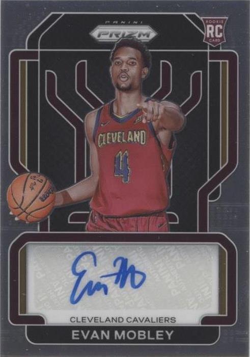 2021-22 Panini Prizm - Rookie Signatures Evan Mobley #RS-EVM (AU, RC ...