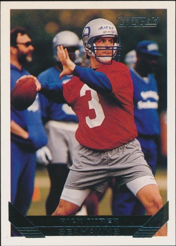 1993 Topps #600 Rick Mirer Seattle Seahawks Rookie Gold Parallel | eBay