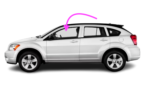 Fits: 2007-2012 Dodge Caliber 4D Hatch Driver Side Front Left Door ...