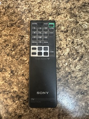 Sony RM-757 Trinitron TV Remote Control Clicker - GENUINE Untested | eBay