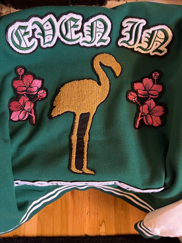 SLEEP TOKEN New Varsity Letterman’s Jacket Green LARGE Even In Arcadia ...