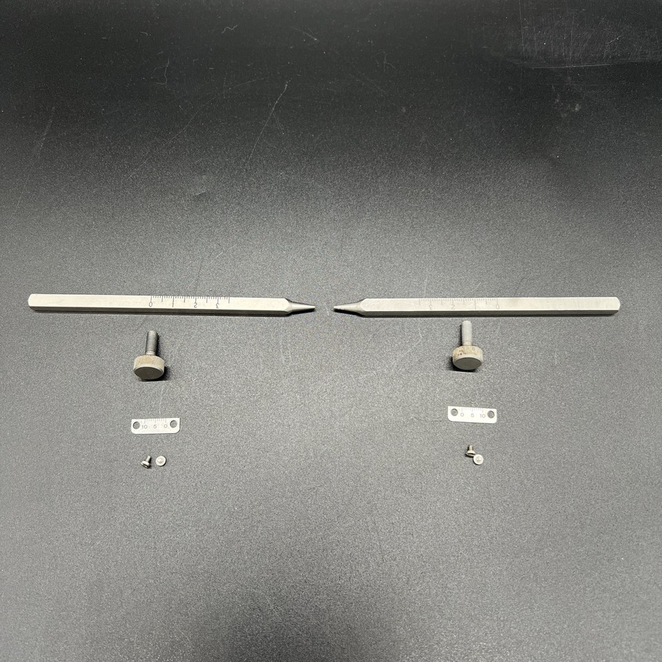 Stereotaxic Apparatus Ear Bars Vernier Scale & Mounting Screws Rat ...