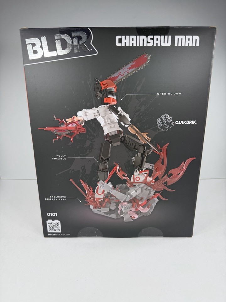 Jazwares BLDR Chainsaw Man (Denji) Building Block Set Figure Jazwares ...